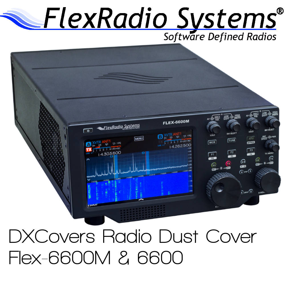 Flex Radio Systems 6600M & 6600 DX Covers radio dust covers | Prism ...