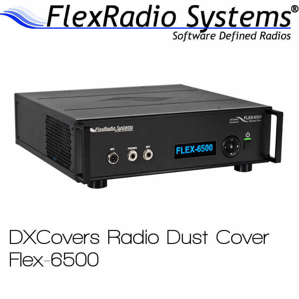 Flex Radio Systems 6500 DX Covers radio dust covers | Prism Embroidery