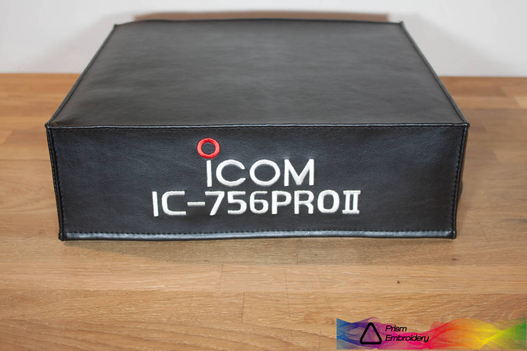 Icom IC-756 PRO DX Covers radio dust cover | Prism Embroidery