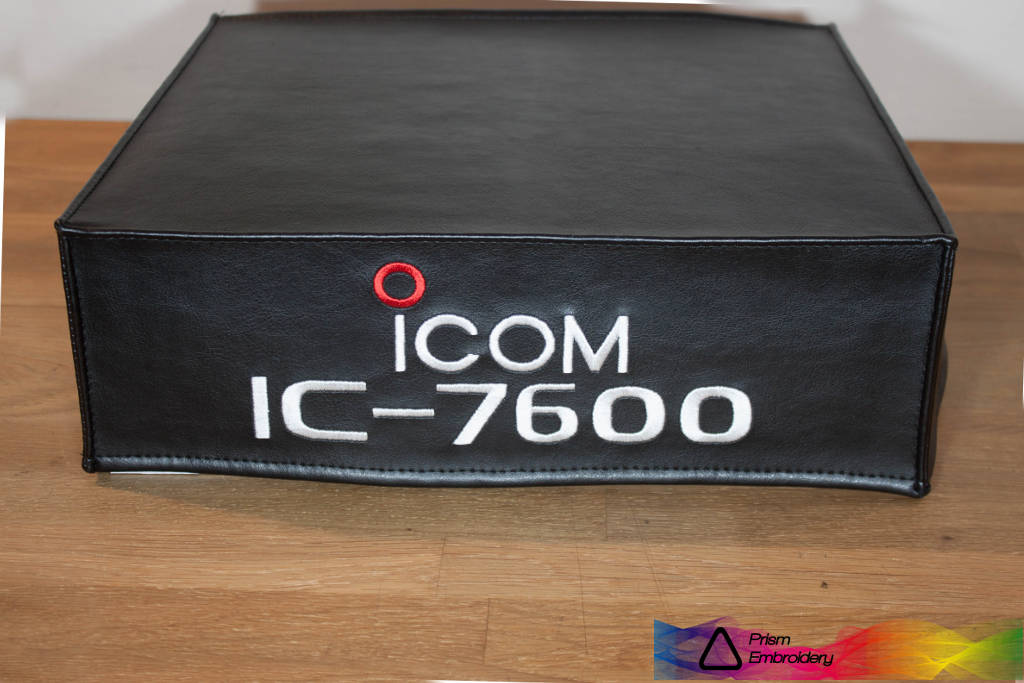 Icom IC-7600 DX Covers radio dust cover | Prism Embroidery