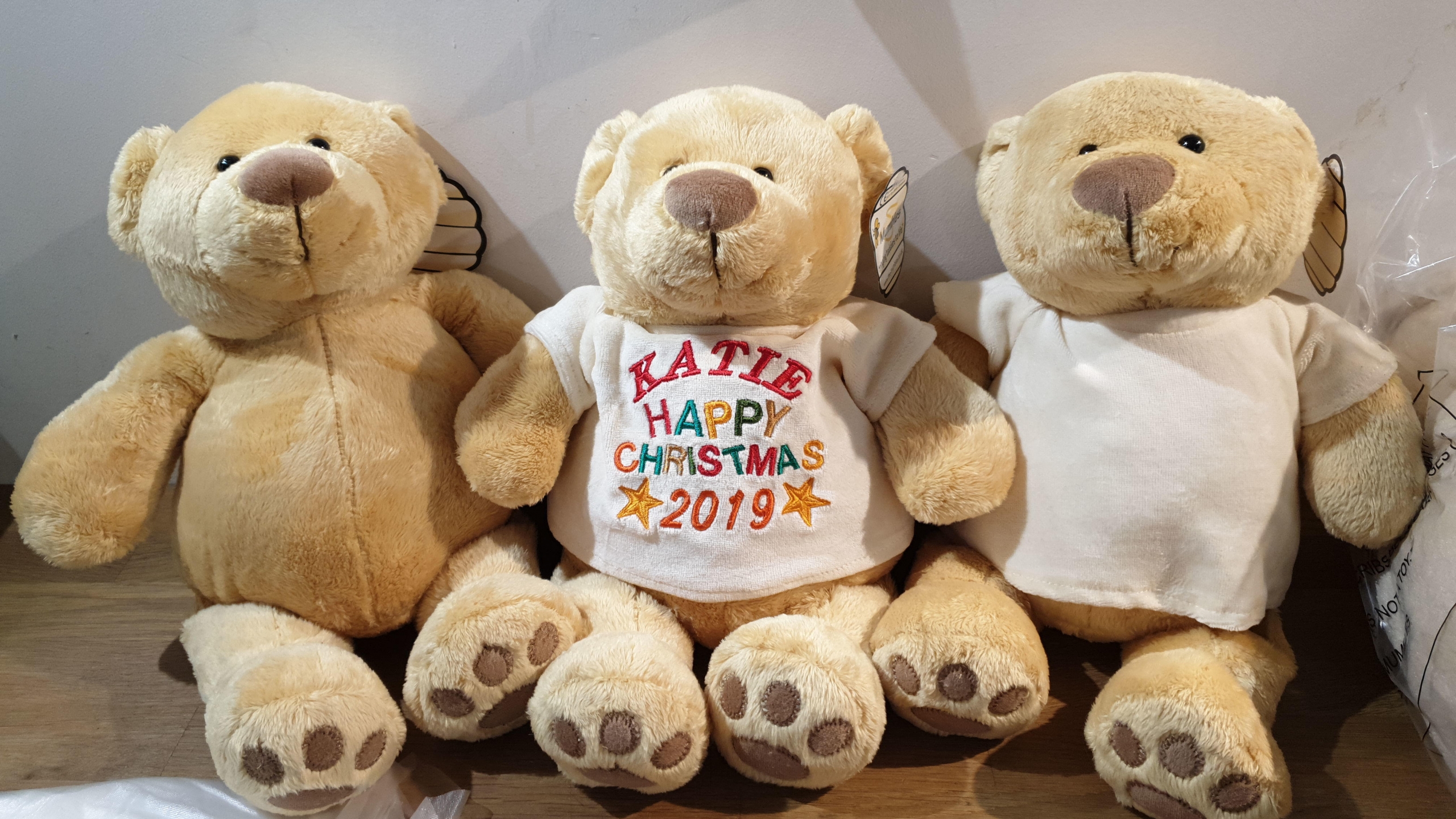 Honey Bear Soft Toy Teddy | Prism Embroidery